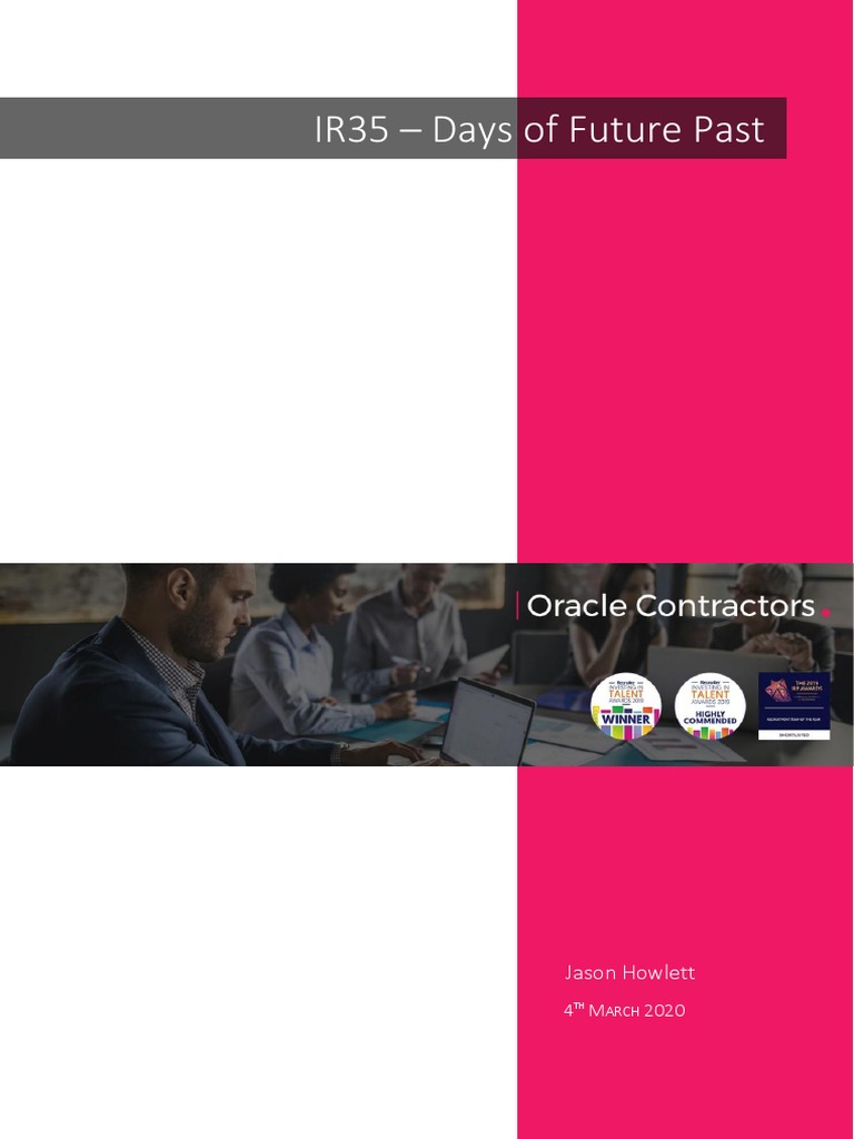 IR35 - Days of Future Past | PDF | Employment | Recruitment