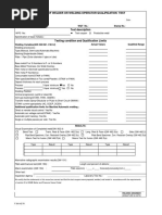 Welder Qualification Test Record (WQTR) Form | PDF | Welding | Construction