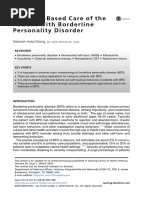 McLean BPD Screening Instrument | PDF