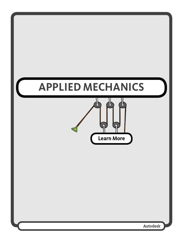 Applied Mechanics: Learn More | PDF | Gear | Power (Physics)