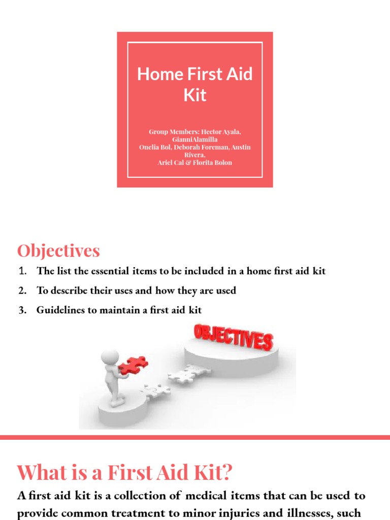 First Aid Kit | PDF | First Aid | Wound