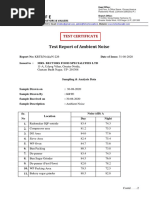 Drinking Water Test Report | PDF | Bacteria | Chemical Compounds