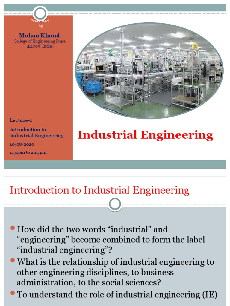 Industrial Engineering Pdf Industrial Engineering Incandescent