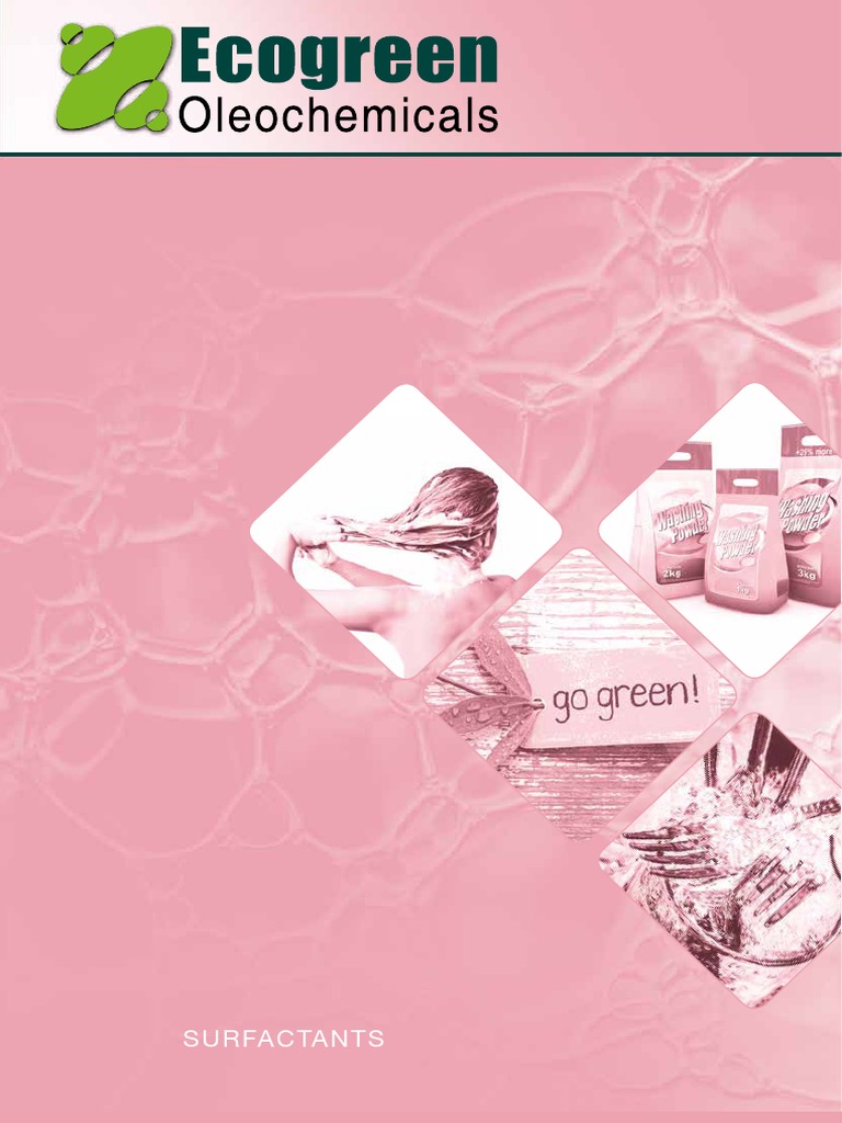 Ecogreen Oleochemicals | PDF | Surfactant | Chemical Compounds