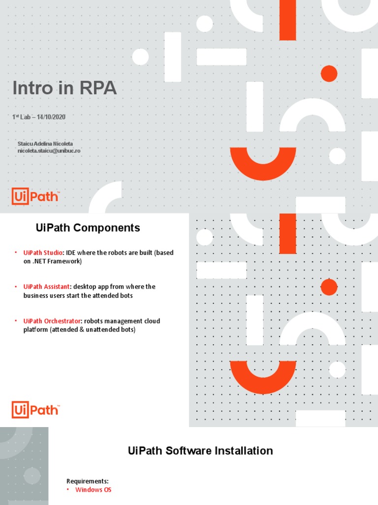 An Introduction to Robotic Process Automation Using UiPath Studio | PDF ...