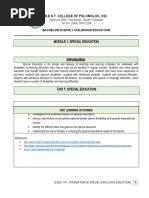 MODULE 3 SPED and Categories of Children With Special Needs | PDF ...