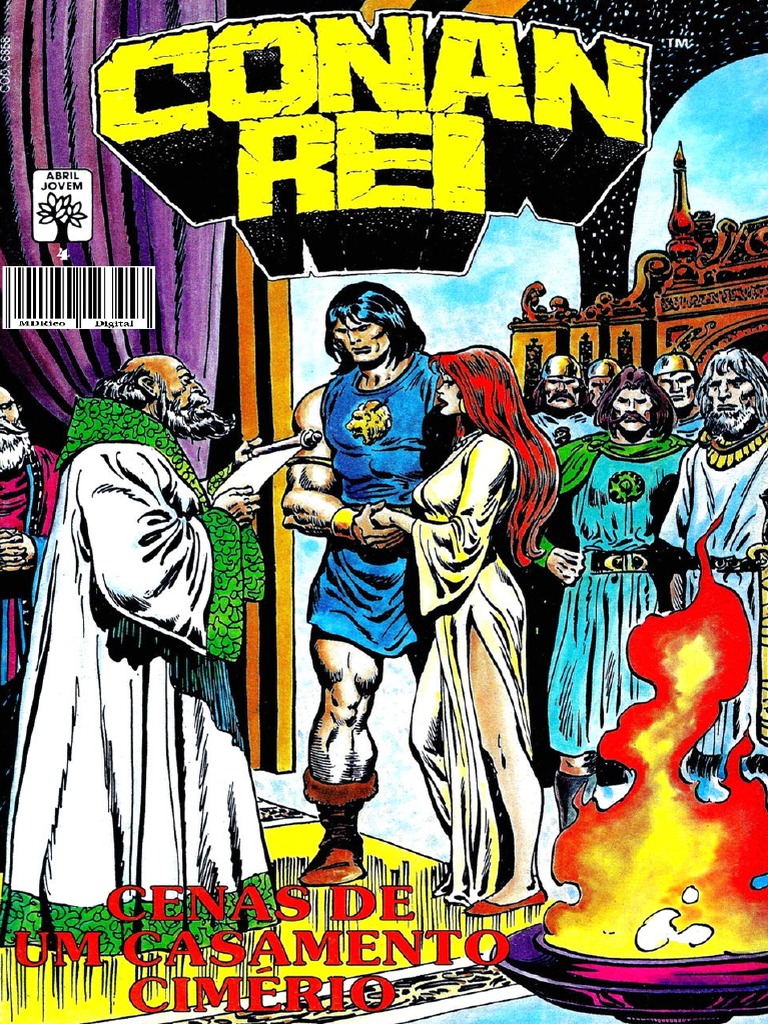 Conan Rei 04 (1990) Cenas de Um Casamento Cimério PDF | PDF
