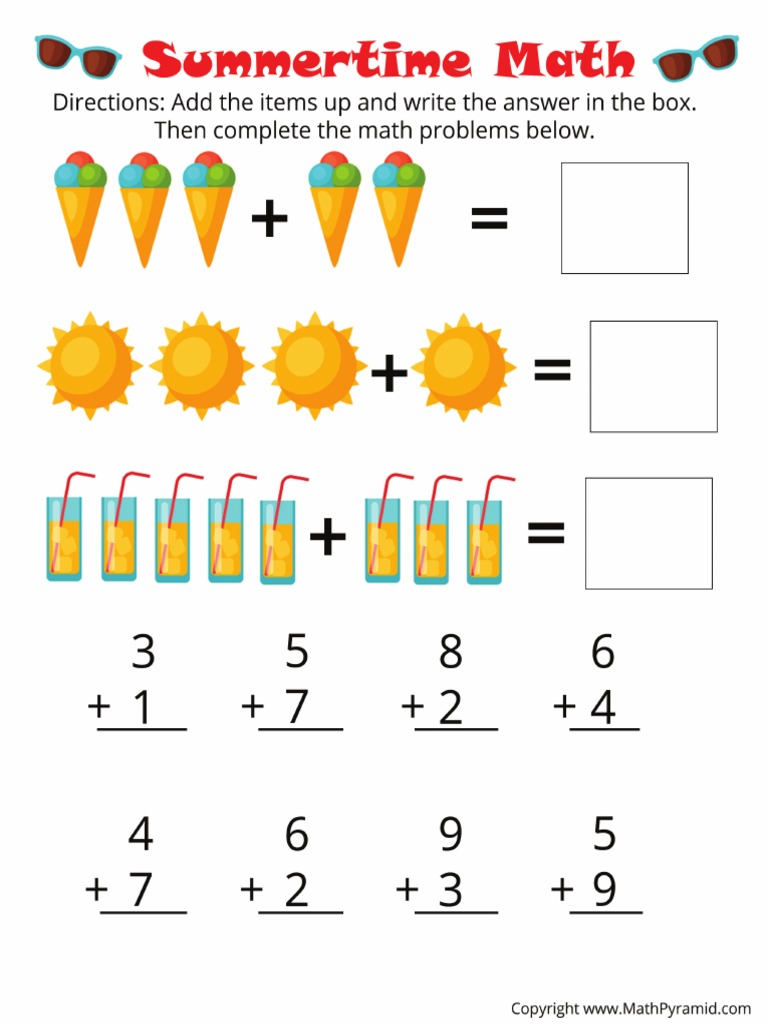 Summertime Math PDF | PDF