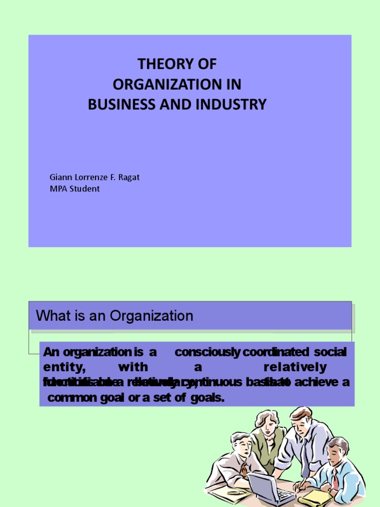 Understanding Organizational Theory | PDF | System | Organizational ...