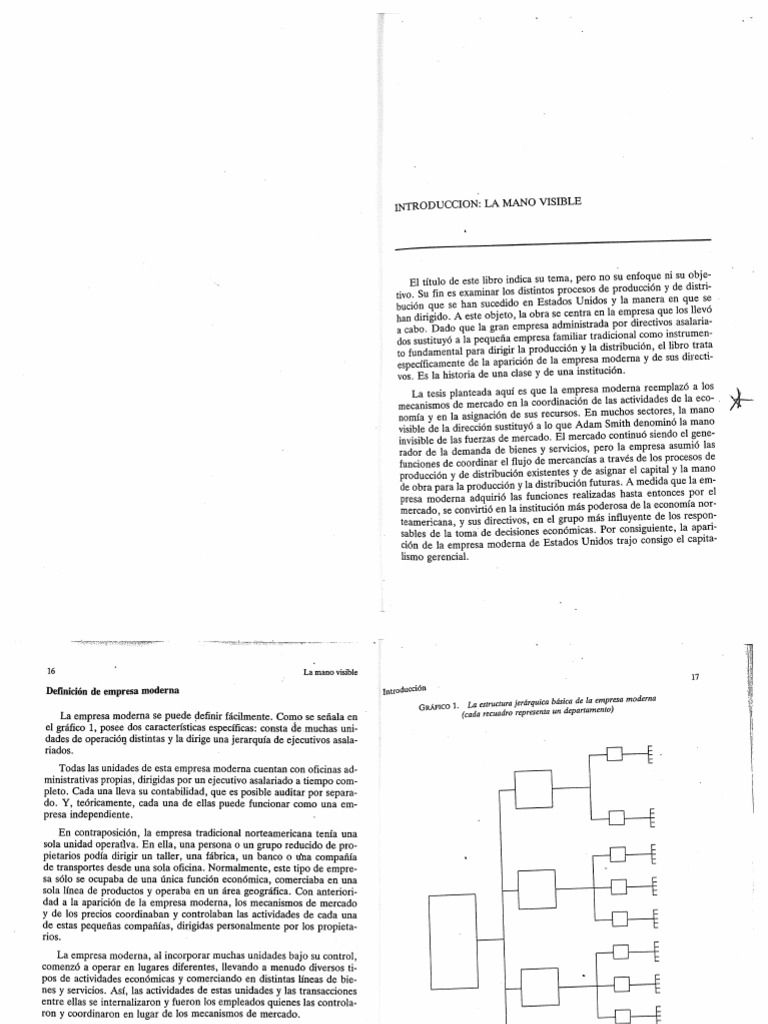 4 - Chandler La Mano Visible PDF | PDF