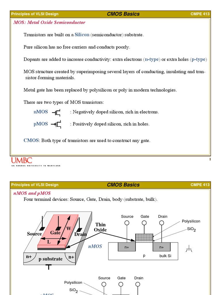 Chap1 Lect01 Basics | PDF | Mosfet | Cmos