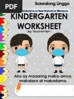 Letrang JJ Kindergarten Worksheets | PDF