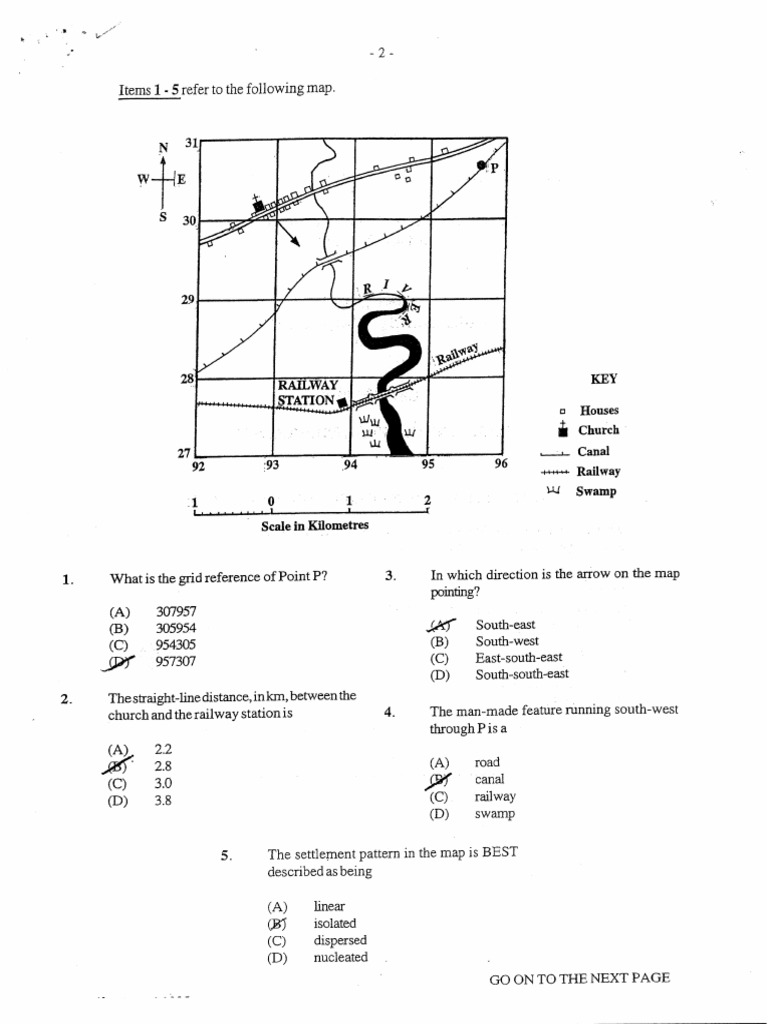 CSEC Geography June 2008 P1 | PDF