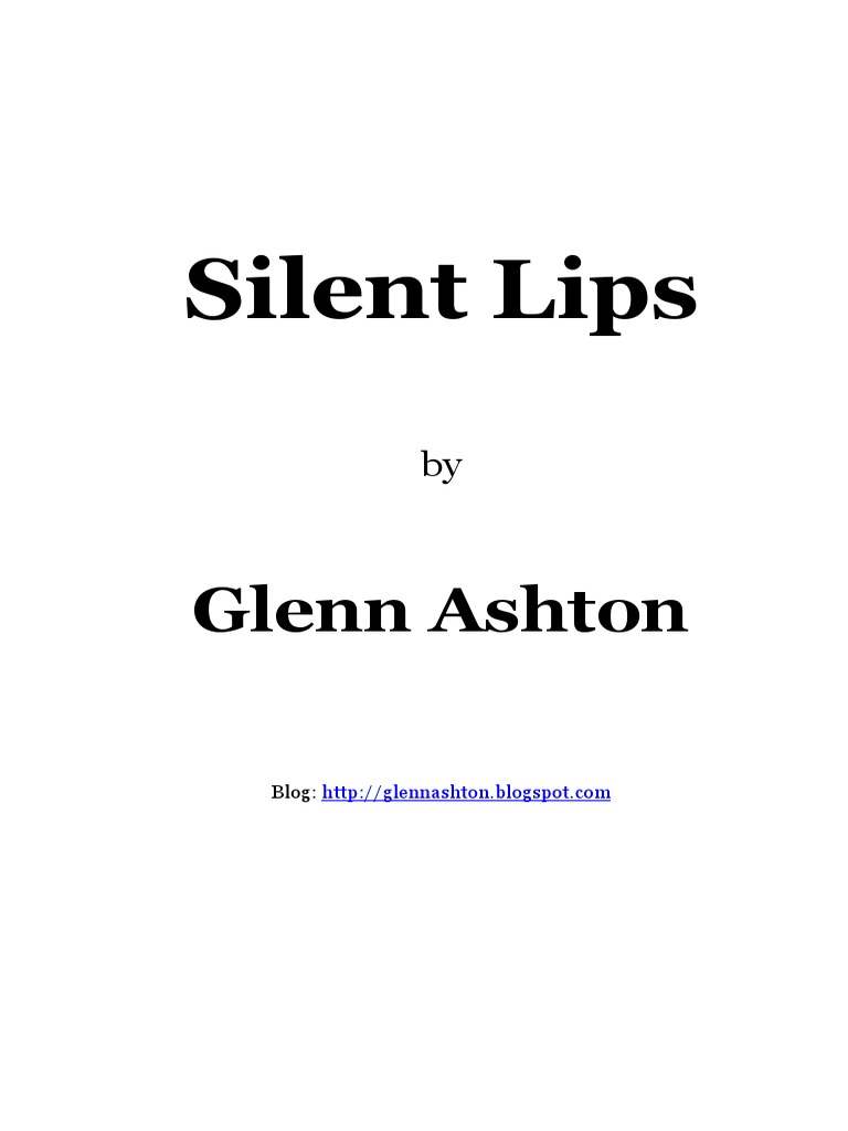 Silent Lips | PDF | Infection | Rail Transport