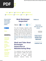 Hydro Test Procedure For Heat Exchanger | PDF | Gas Technologies ...