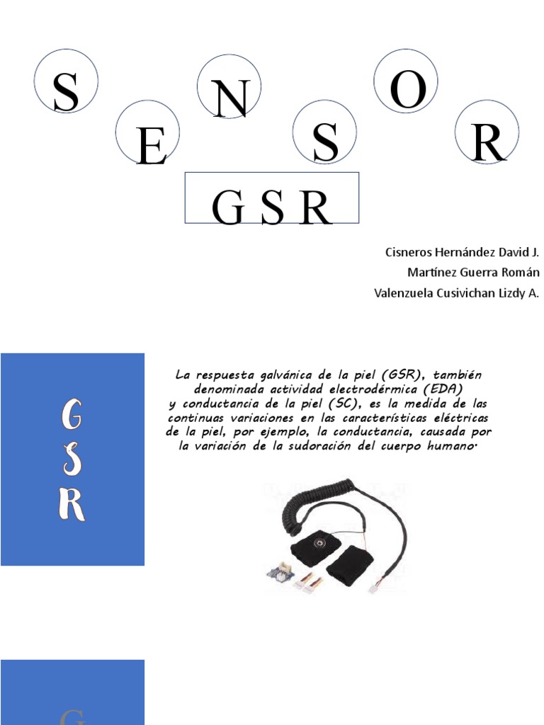 Sensor GSR | PDF | Electromagnetismo | Electricidad