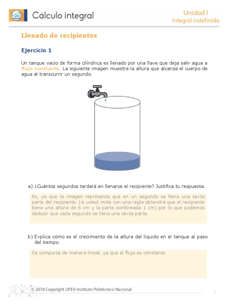 U1t1 Act1 Llenado Recipientes Actividad 1 Kevin Pdf Volumen