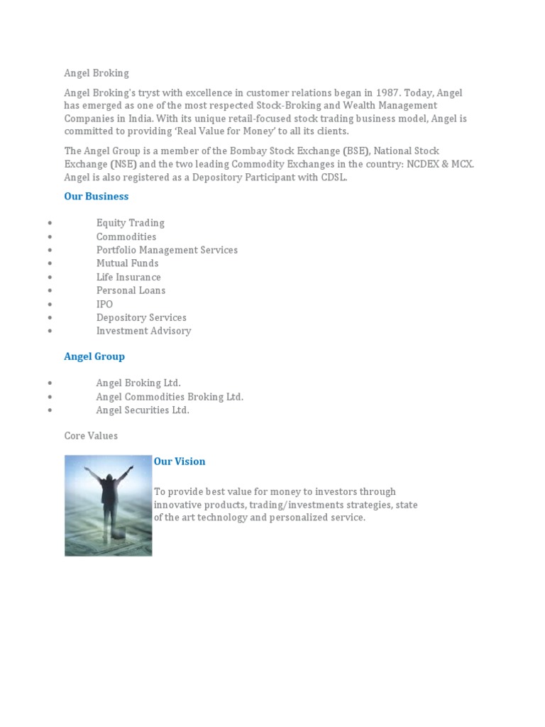 Angel Broking | PDF | Business