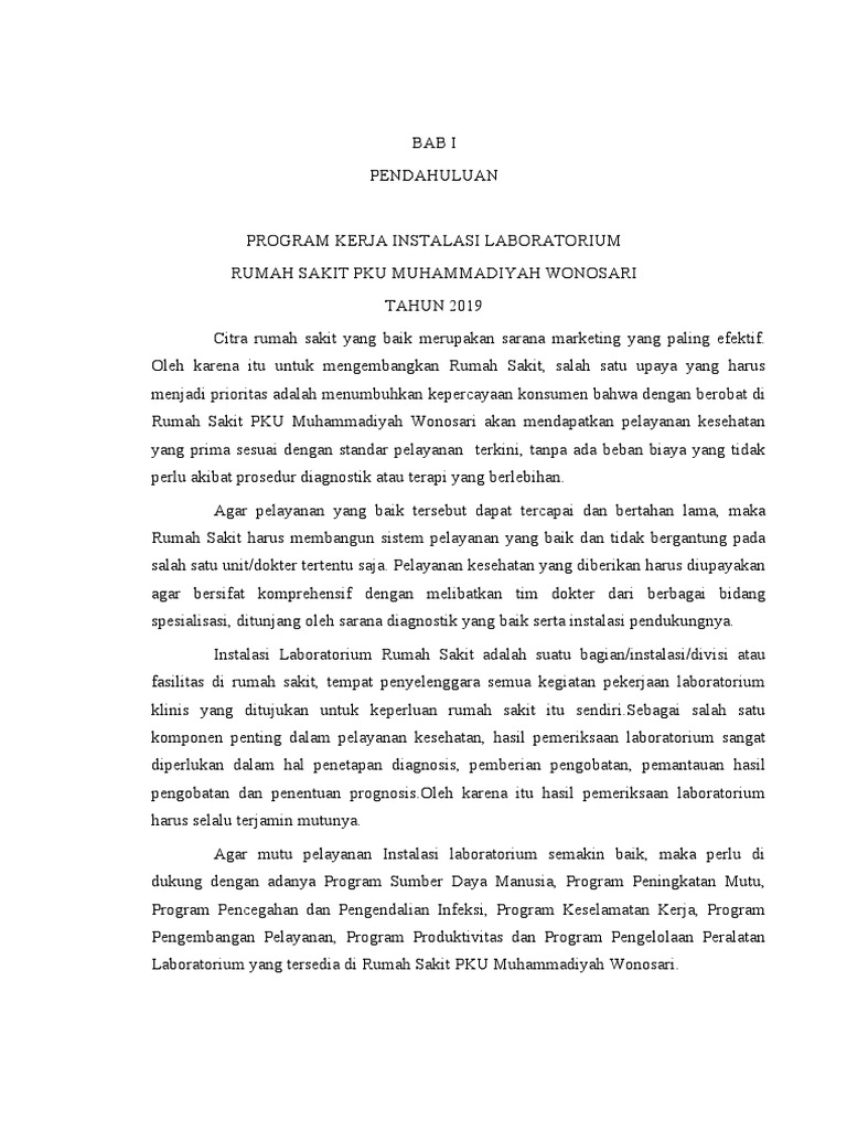 Proker Lab 2019 (Word) | PDF