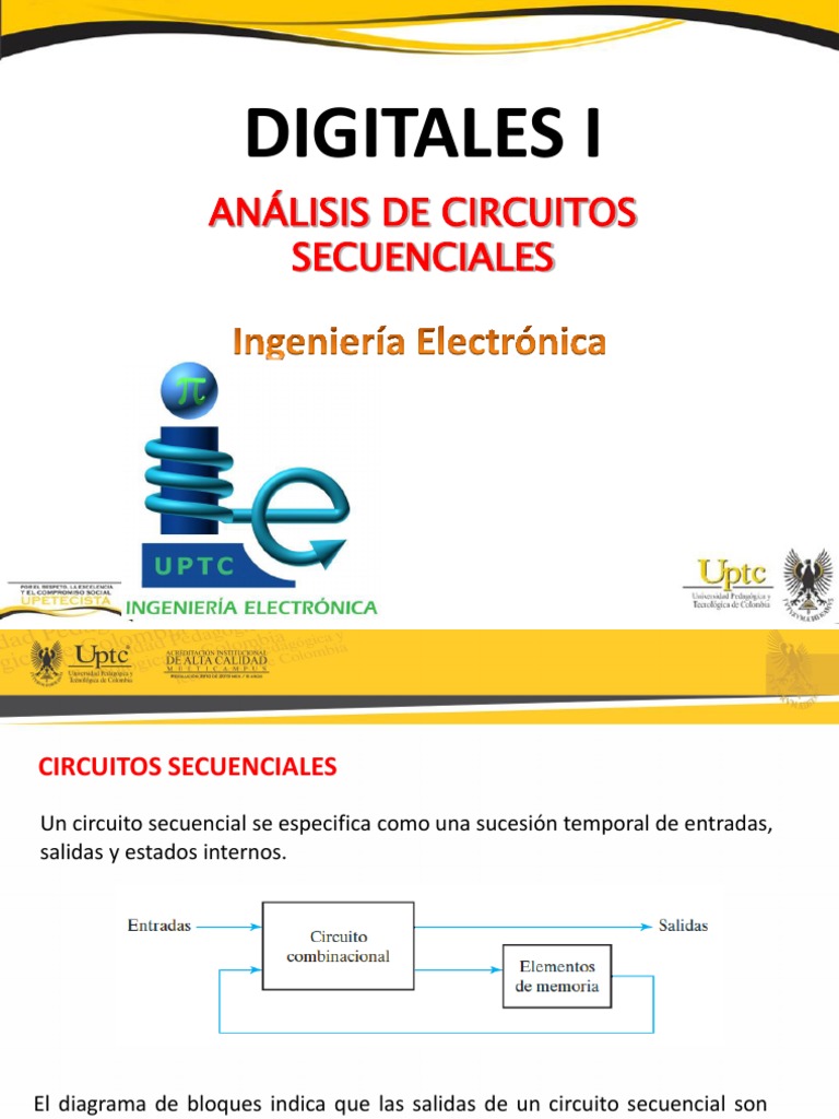 Circuitos Secuenciales | PDF | Electrónica digital | Diseño electronico