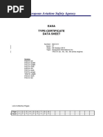 TFE731 Engine Type Certificate Data | PDF | Jet Fuel | Turbine