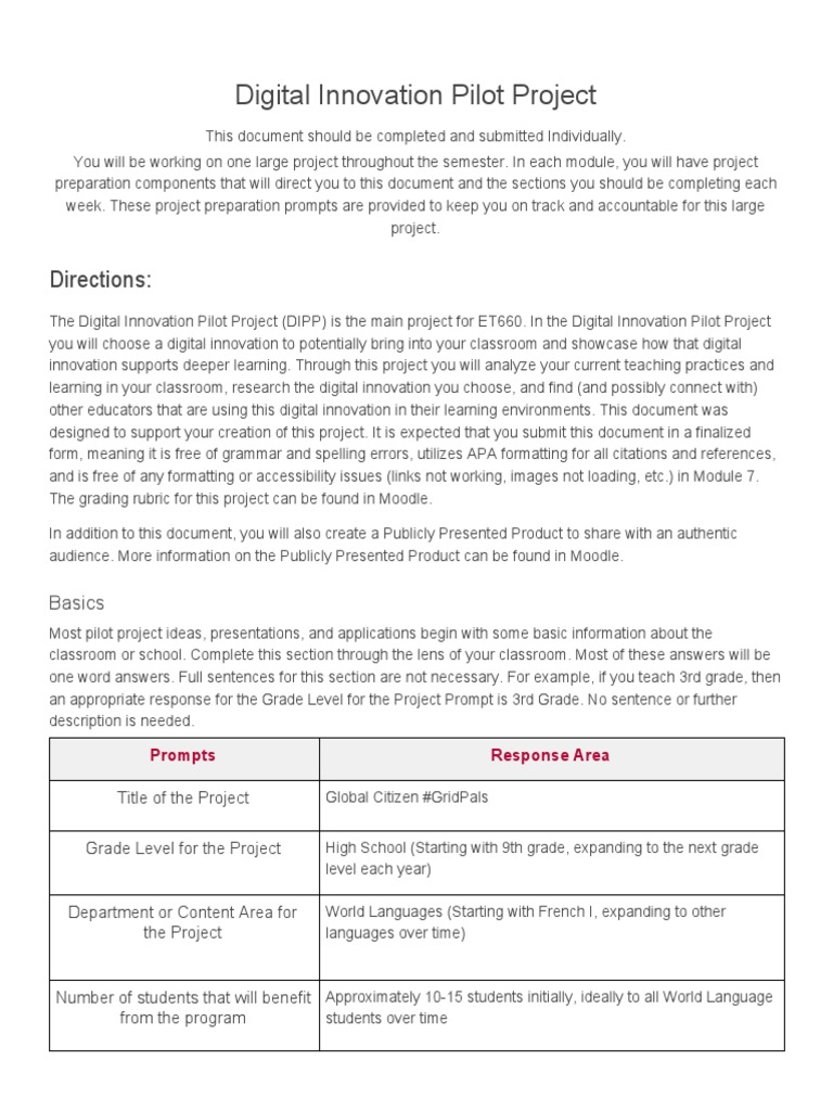 Dipp Template Goffredi | PDF | Learning | Second Language