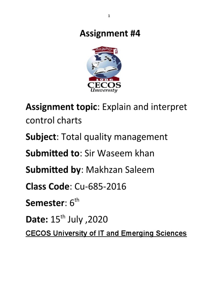 Control Charts Interpretation Guide | PDF | Teaching Methods & Materials