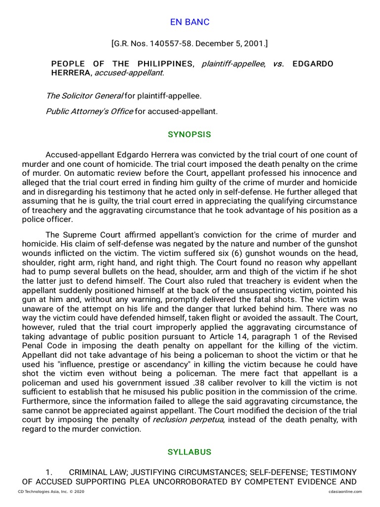 Plaintiff-Appellee Vs Vs Accused-Appellant The Solicitor General Public ...