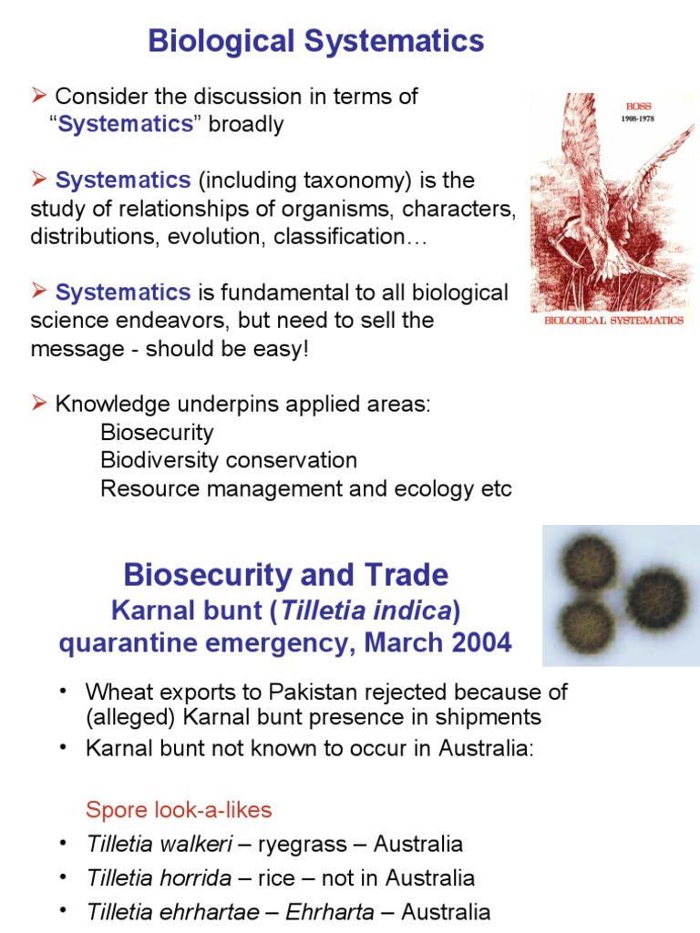 03 Ladiges Systematics | Download Free PDF | Organisms | Biology