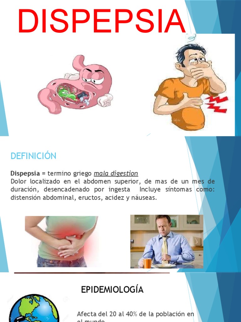 5 Dispepsia | PDF | Indigestión | Enfermedades y trastornos