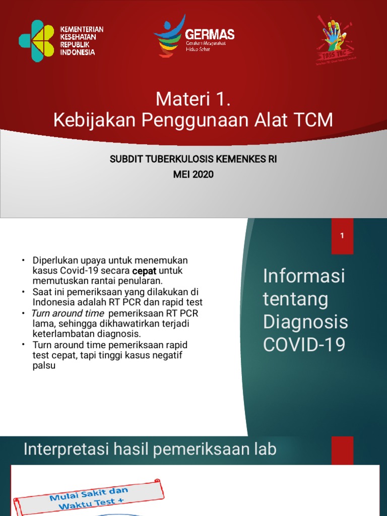 Materi 1 - Kebijakan Penggunaan Alat TCM - Rev | PDF