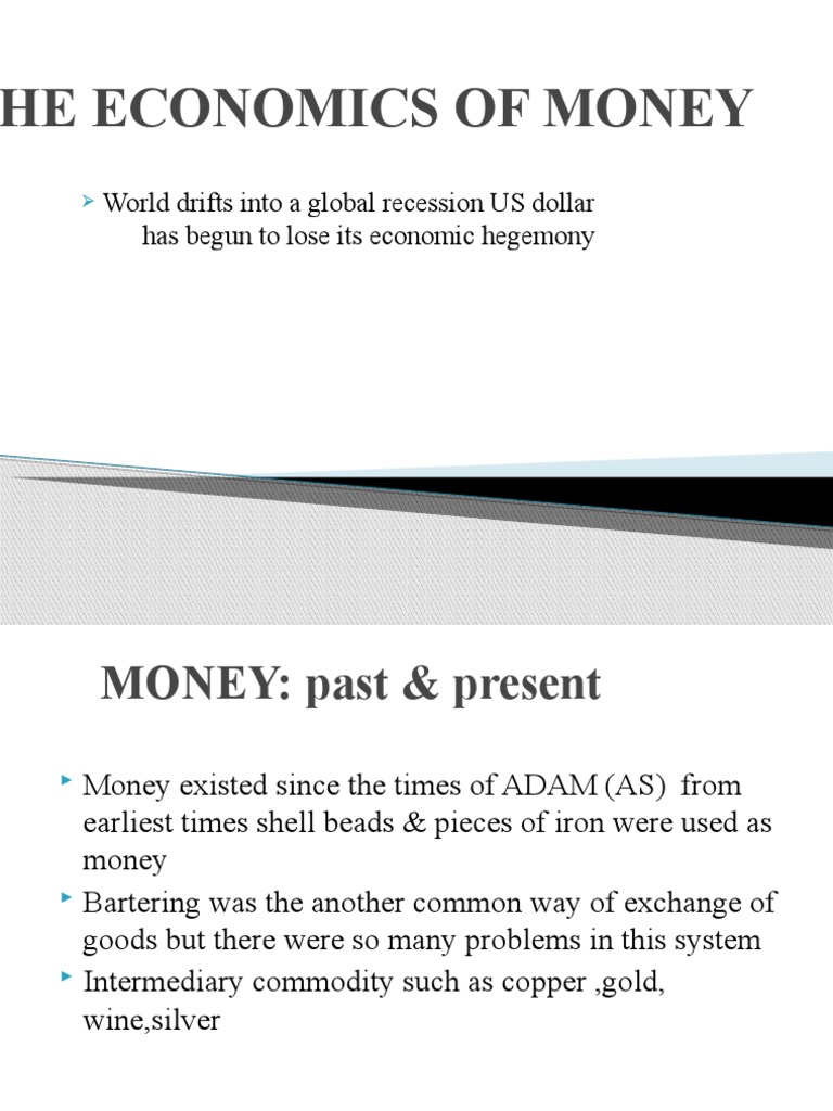 The Economics of Money | PDF