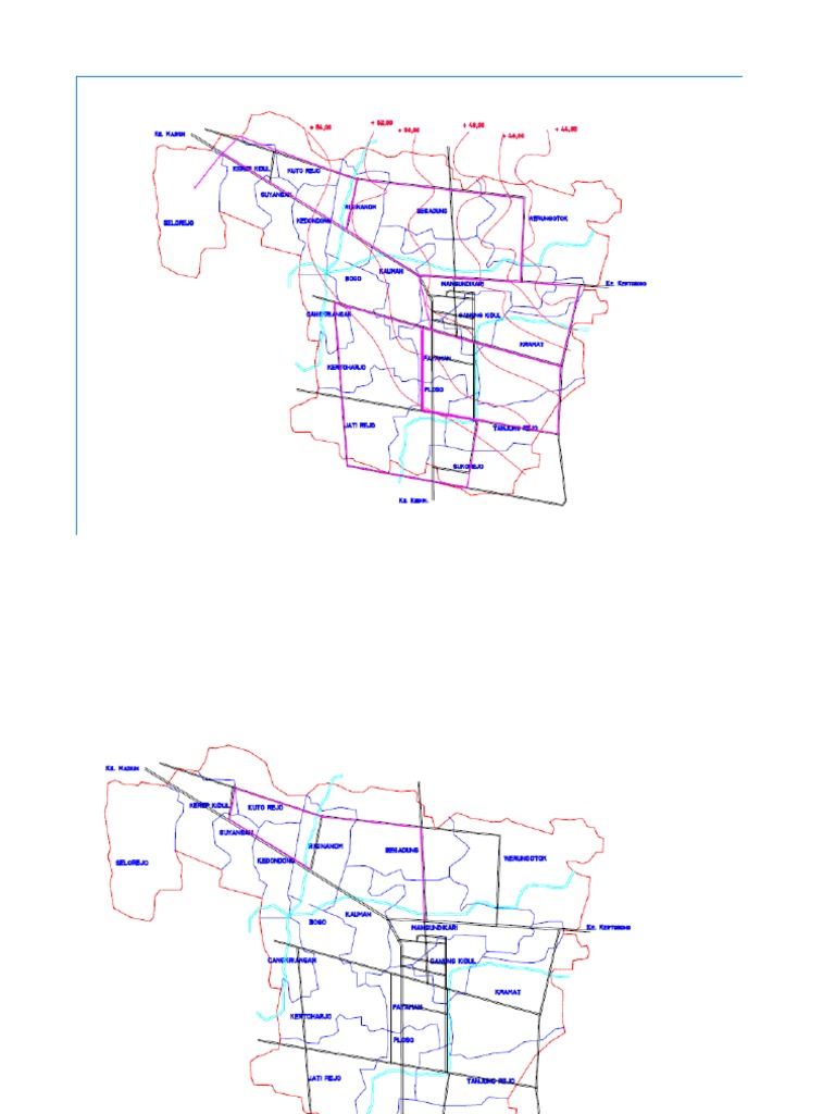 Peta Kota Nganjuk | PDF