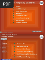 Hotel Pre Opening Full Checklist | PDF | Menu | Service Level Agreement