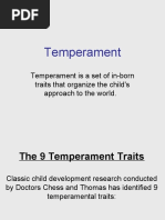 Infant Toddler Temperament Assessment Tool | PDF | Temperament | Infants