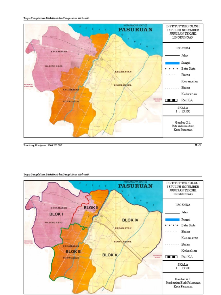Peta Kota Pasuruan | PDF