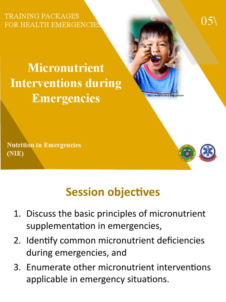 M2S2 - Micronutrient Interventions | PDF | Micronutrient | Malnutrition