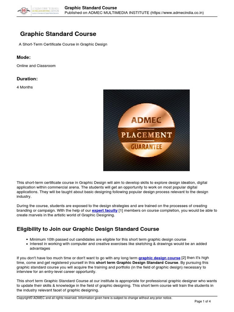 Graphic Standard Course: Mode | PDF | Photo Manipulation | Image Editing