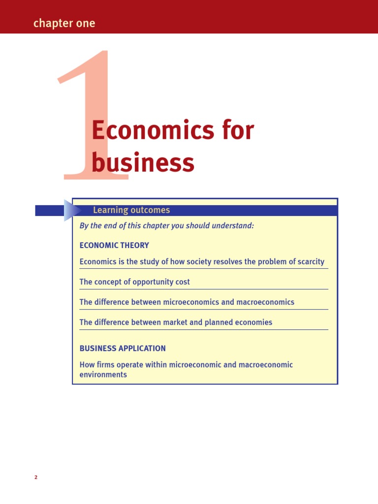 What Is Economics - CH 1 | PDF | Microeconomics | Economics