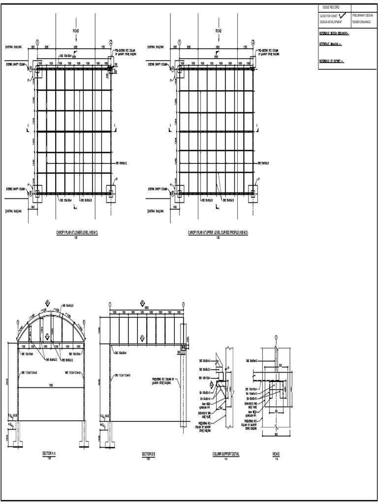 Issue Record and Design Drawings | PDF