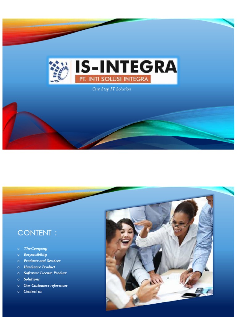 Company Profile-PT. Inti Solusi Integra | PDF | Computing | Business