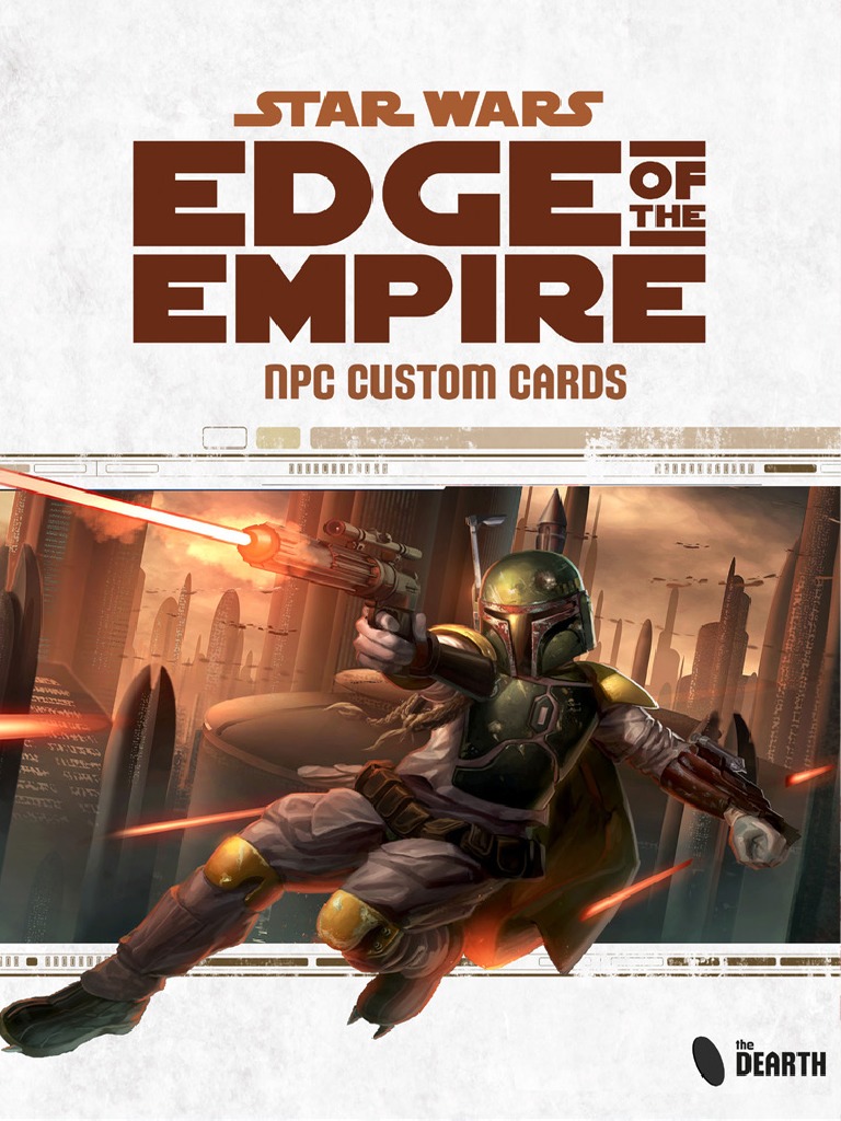 Star Wars RPG - NPC Cards All v1 PDF | PDF | Military Technology ...