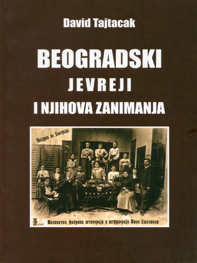 Beogradski Jevreji PDF | PDF