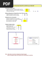 Built Up Section Design Sheet | PDF | Strength Of Materials | Screw