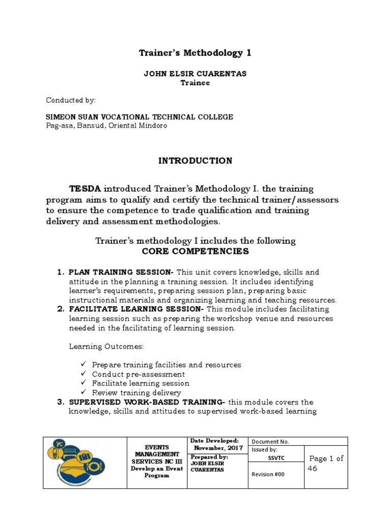 CBLM Ems | PDF | Competence (Human Resources) | Educational Assessment