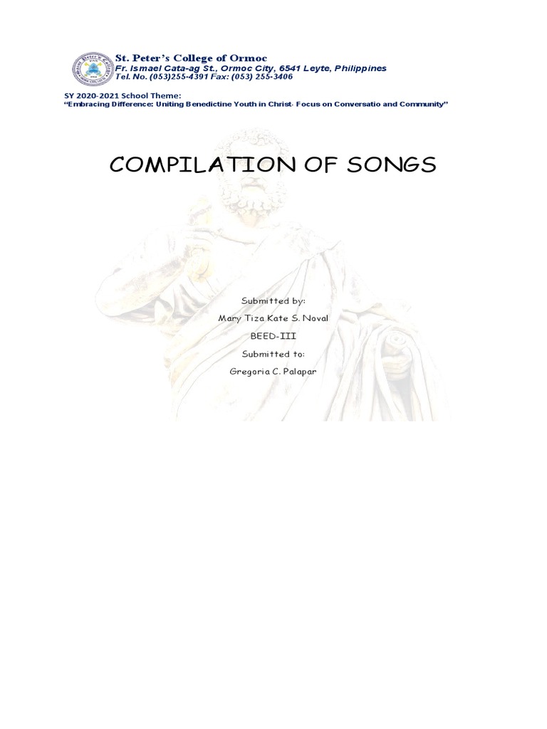 Compilation of Songs | PDF