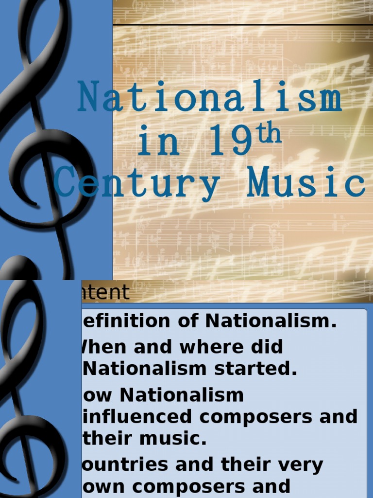Nationalism in Music | Nationalism | Composers