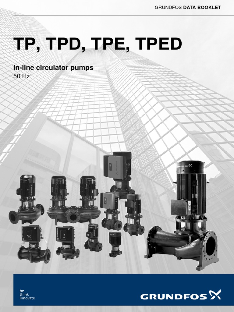 TP, TPD, Tpe, Tped: In-Line Circulator Pumps | PDF | Pump | Engines