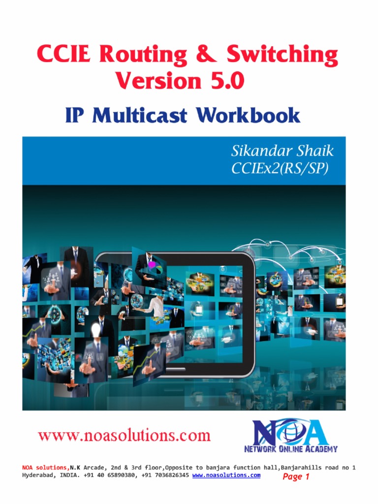 Sikandar CCIE-RS-v5-IP Multicasting Workbook PDF | PDF