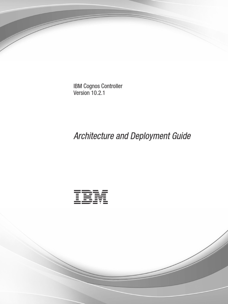 Architecture and Deployment Guide: IBM Cognos Controller | PDF | Component Object Model | Databases
